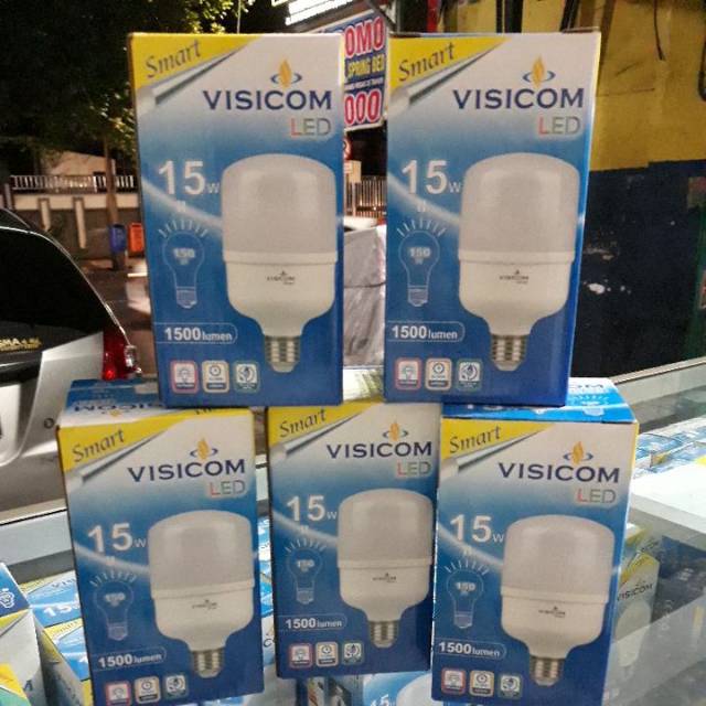 Jual LAMPU LED CAPSULE VISICOM 15 WATT SURABAYA MURAH | Shopee Indonesia