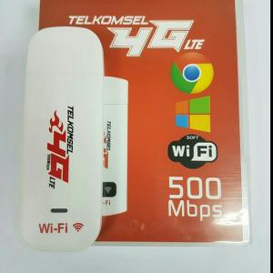 Jual Telkomsel Flash USB Modem 4G LTE 500 Mbps Wifi Hotspot, Unlock All ...