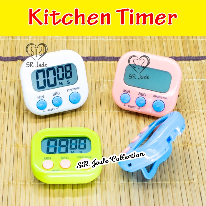 Jual Timer Masak Dapur Digital Kitchen Timer Alarm Clock Stopwatch ...