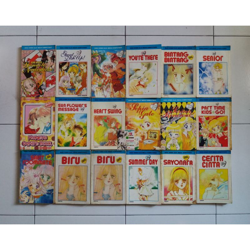 Jual Komik Serial Cantik - Akiko Nomura, Chie Ito, Hazuki Arai, Ryo Takase, Kanae Ono | Shopee ...