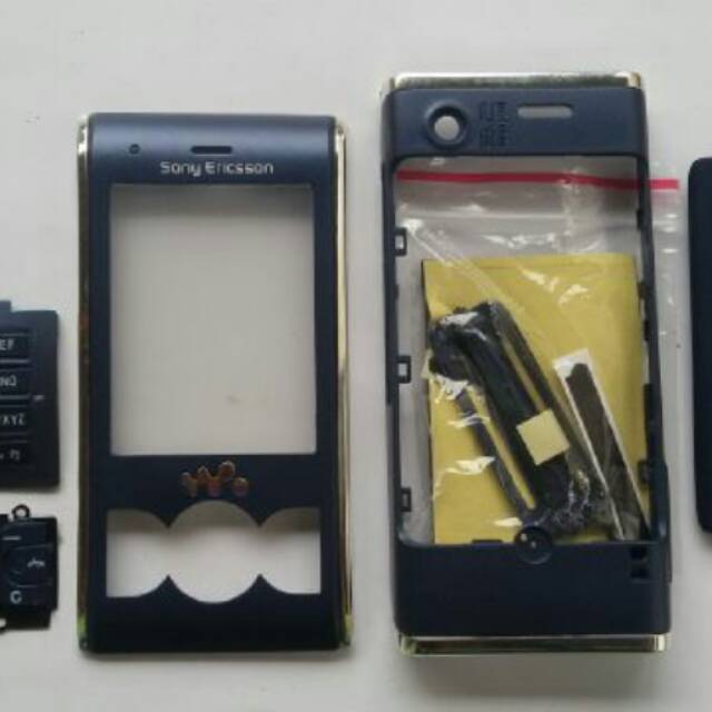 Jual Casing sony ericsson w595i biru tua+keypad non tulang | Shopee ...