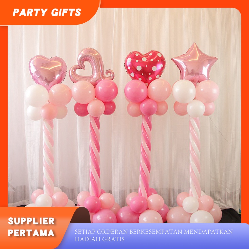 Jual Standing Balon 90 cm Tiang Balon Tiang Dekorasi 90 Cm | Shopee ...