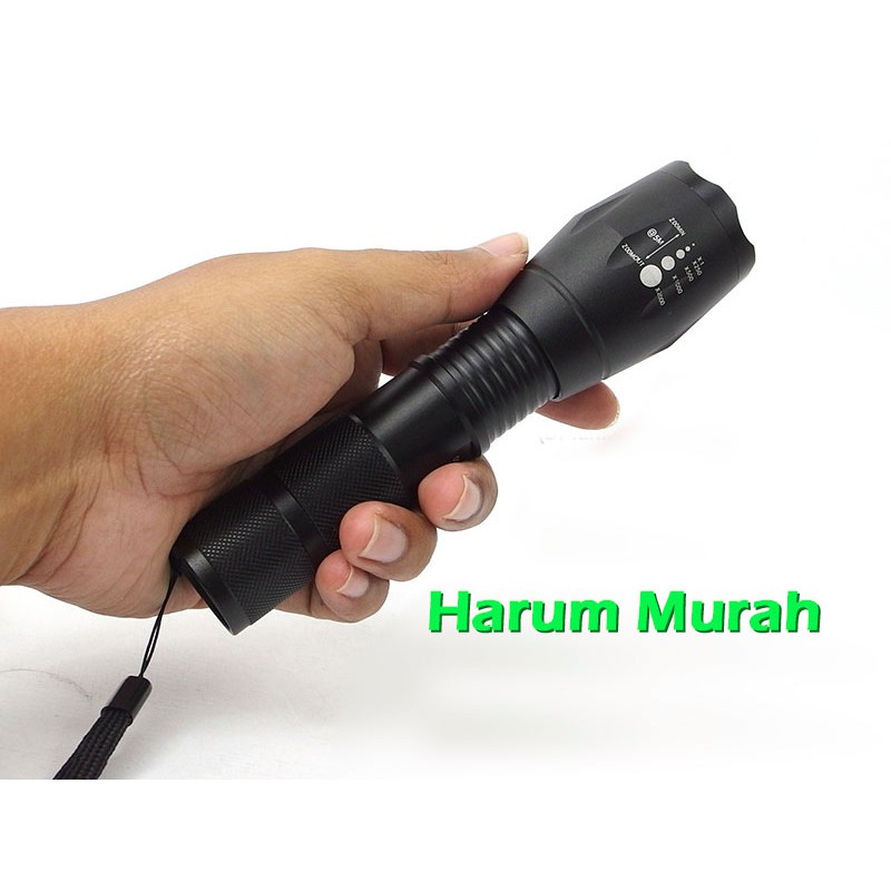 Jual Senter SWAT Police T6 (1 Baterai) | Shopee Indonesia