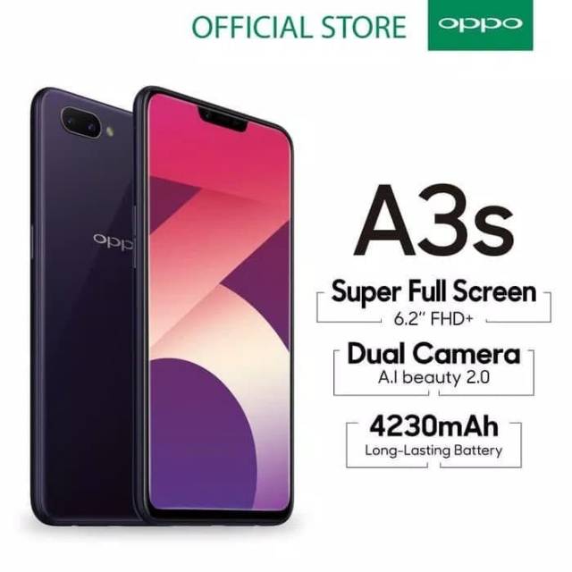 Jual Oppo A3s SnapDragon (Garansi Resmi Oppo) | Shopee Indonesia