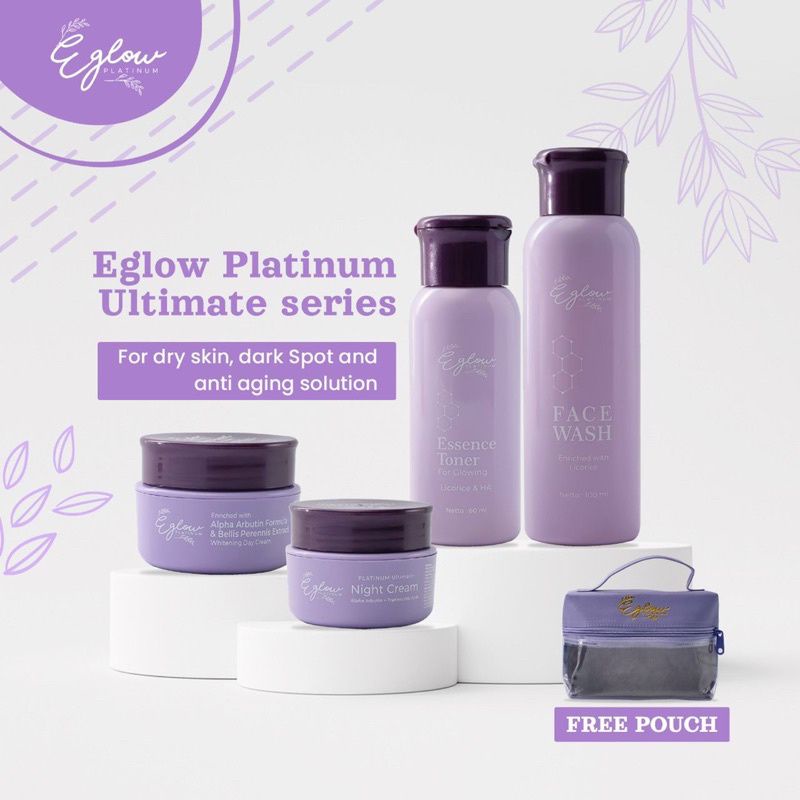 Jual Eglow Platinum ,Whitening ,Acne & Ultimate series | Shopee Indonesia