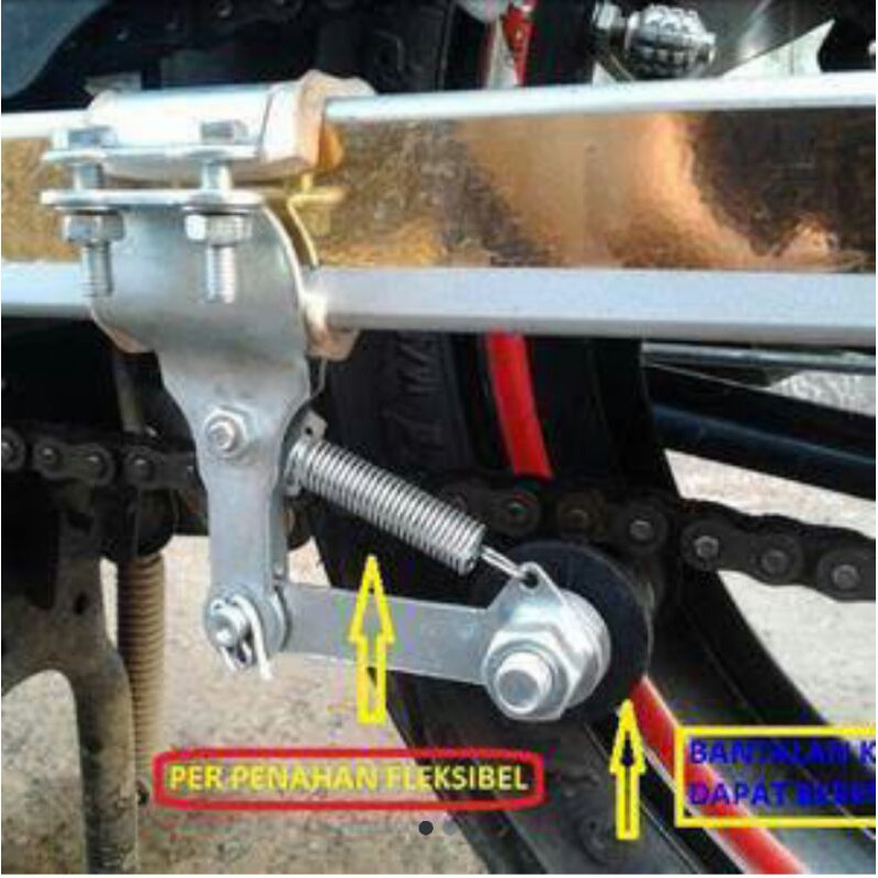 Jual STABILIZER RANTAI MOTOR TENSIONER STABIL ROLL PENAHAN RANTAI ...