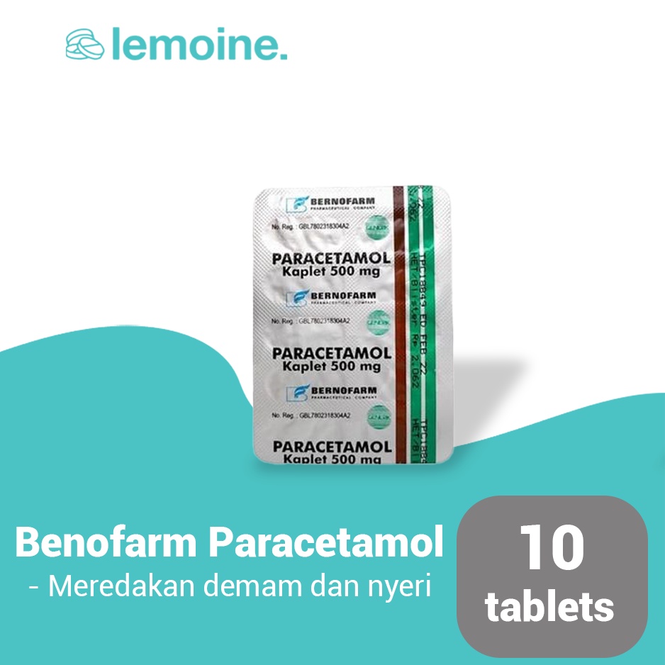 Jual Bernofarm Panadol 500mg 10 Tablet | Shopee Indonesia
