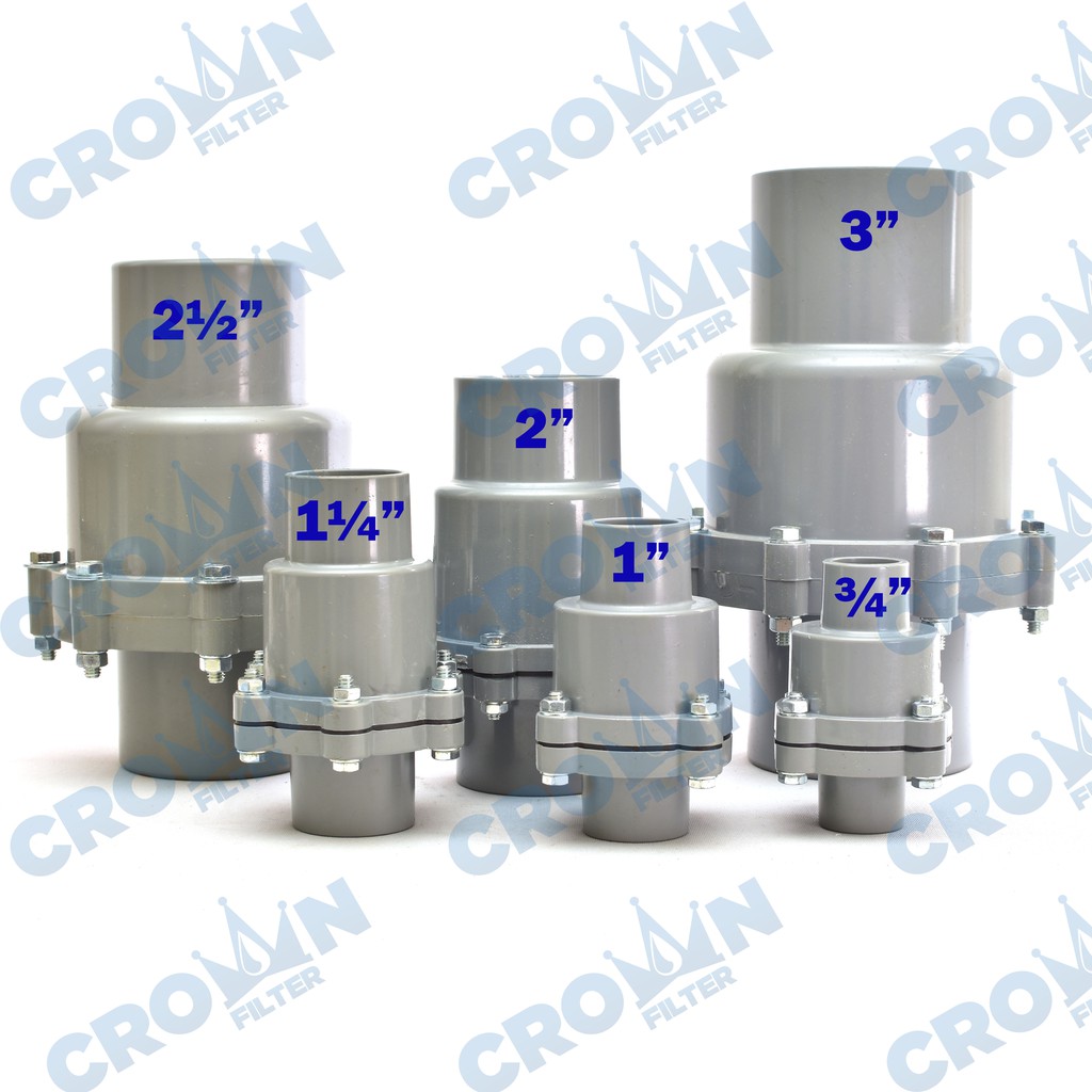 Jual Check Valve / Klep PVC KDJ Taiwan 1,5" | Shopee Indonesia