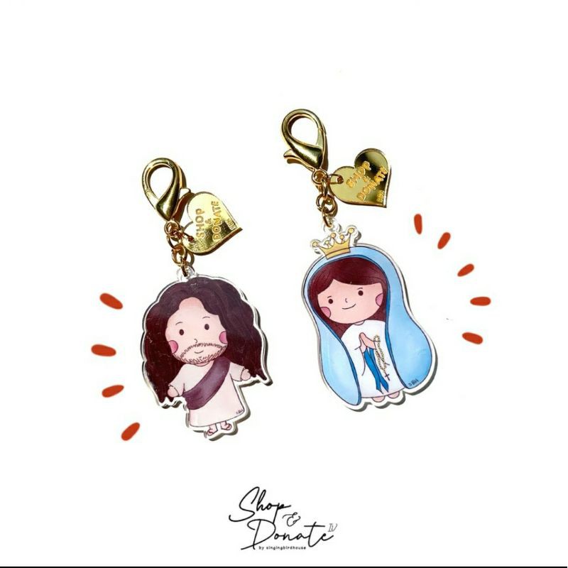 Jual Christian Art Keychain ( Jesus )SingingBirdHouse | Shopee Indonesia