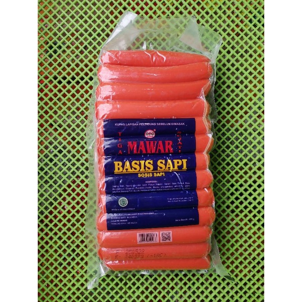 Jual Sosis sapi (tiga mawar sejati) 500g | Shopee Indonesia