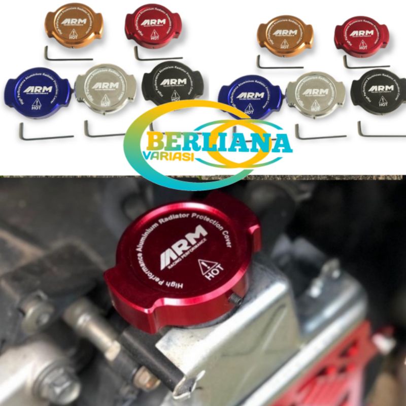 Jual cover cup radiator tutup radiator ARM cap radiator vario radiator ...