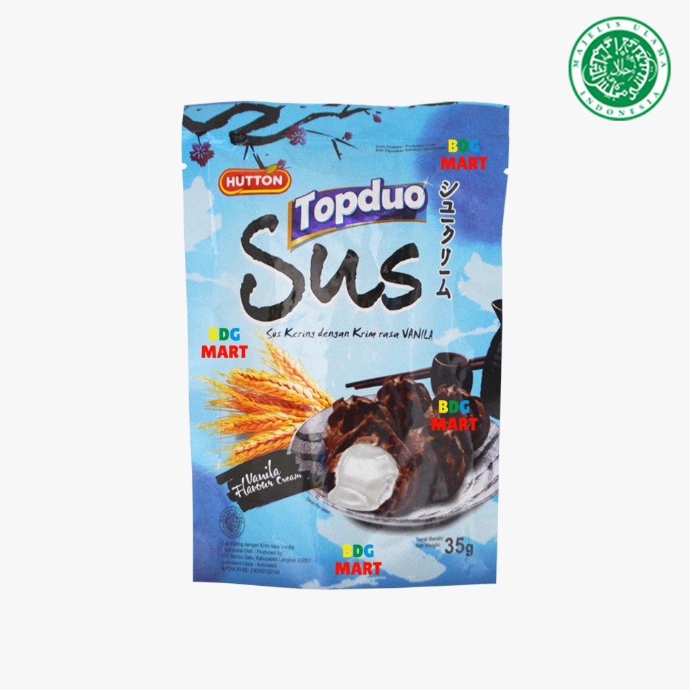 Jual TopDuo Soes Vanilla Kue Sus Kering Isi Rasa Krim Vanilla Halal MUI ...