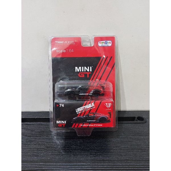 Jual Mini GT 74 ToysRUs Nissan GTR LB Works Advan Japan Exclusive TRU Blister | Shopee Indonesia