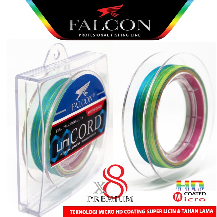 Jual Senar PE X8 Falcon Uni Cord 300M | Shopee Indonesia