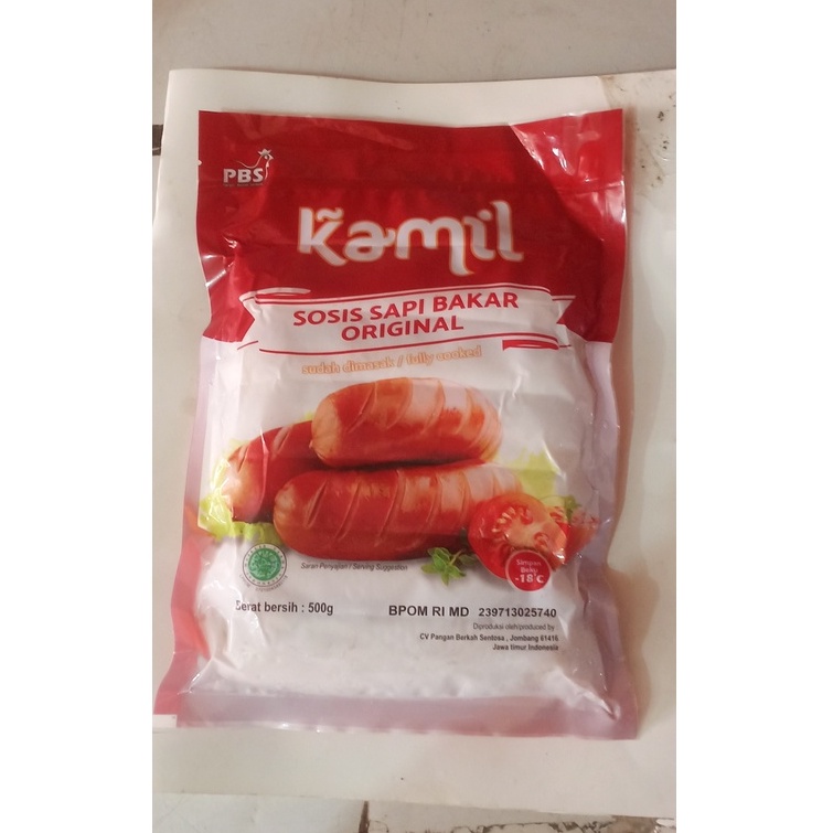 Jual FROZENFOOD SOSIS BAKAR KAMIL 500gr ISI 7 | Shopee Indonesia