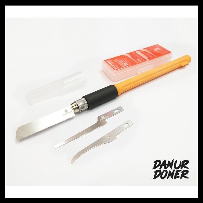 Jual TERBARUU!! MODEL KIT SAW + PEN SAW HANDLE 3 BLADE + Gergaji Mini ...