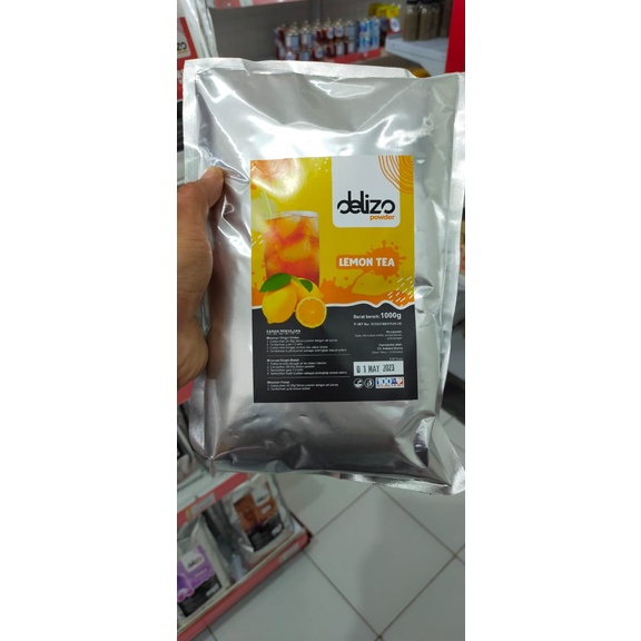 Jual DELIZO LEMON TEA 1 KG | Shopee Indonesia