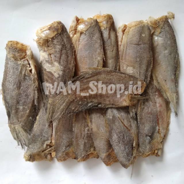 Jual Ikan asin sepat tanggung, sepat siem kemasan 250gram | Shopee ...