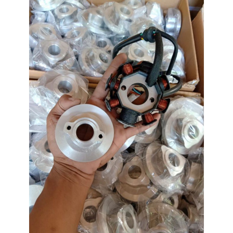 Jual dudukan spul bracket spul pangkon spul Tiger PNP cb gl 100 ...