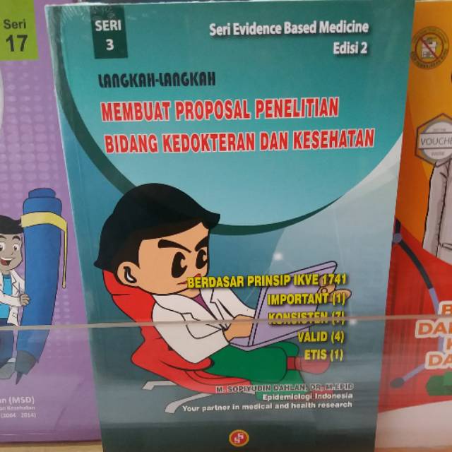 Jual Buku ORI - Buku Membuat Proposal Penelitian Bidang Kedokteran dan ...