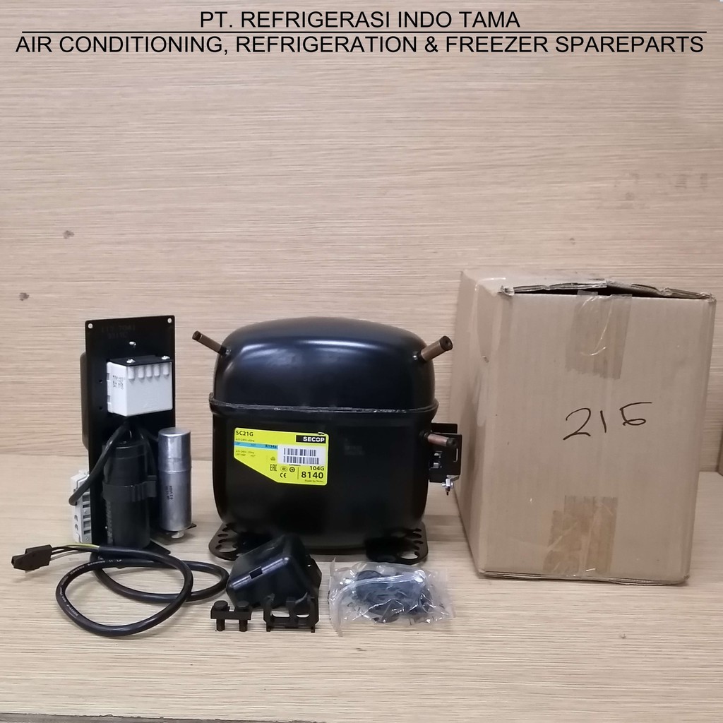 Jual COMPRESSOR SECOP SC 21 G R134 / SC21G ( R 134 ) | Shopee Indonesia