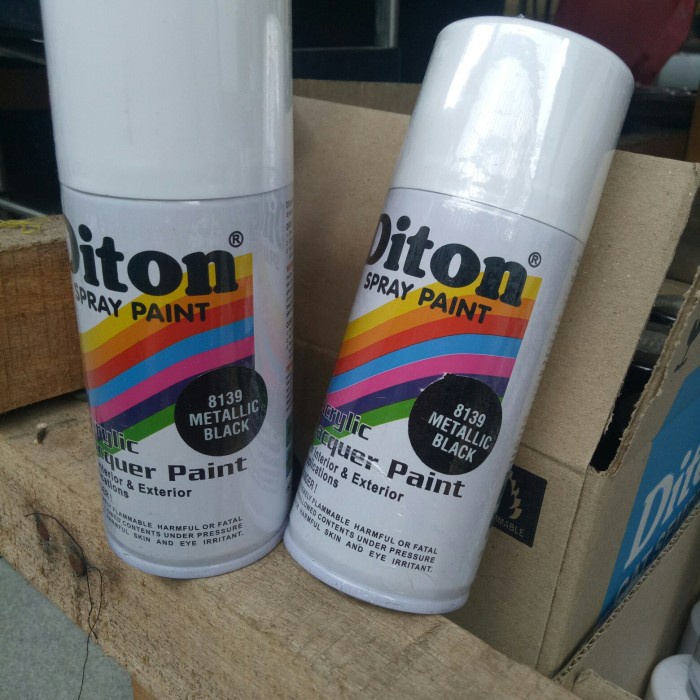 Jual Pilok Pilox Diton Metallic Black/ Hitam Mengkilap (8139) 150cc ...