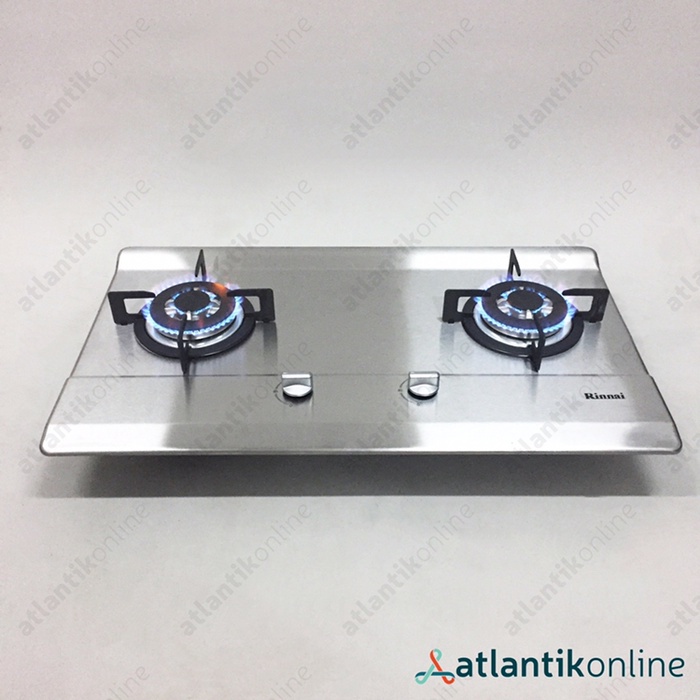 Jual Kompor gas tanam built-in hob 2 tungku RINNAI RB-712N S RB712NS | Shopee Indonesia