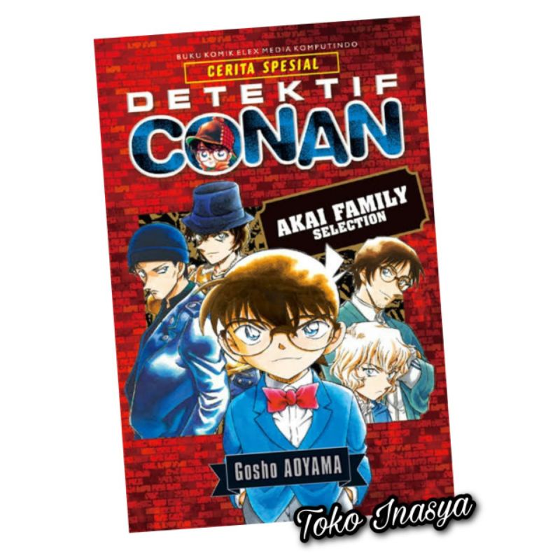 Jual MANGA / KOMIK CERITA SPESIAL DETEKTIF CONAN / AKAI FAMILY ...