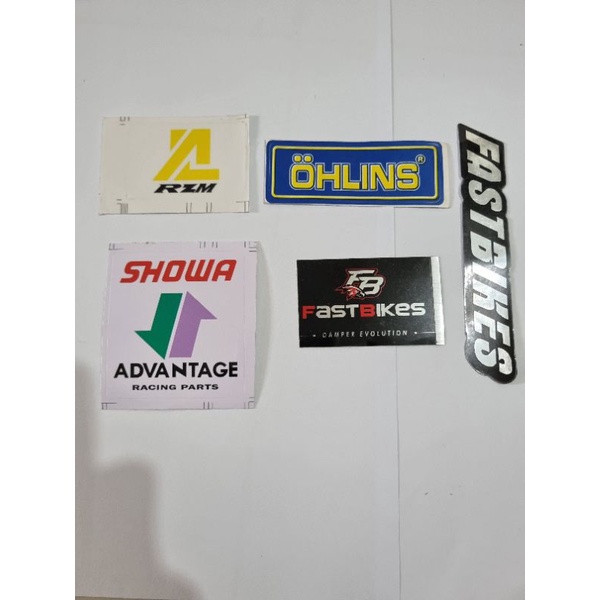 Jual stiker logo team motor mobil helm emblem logo dll fastbiker RZM ...
