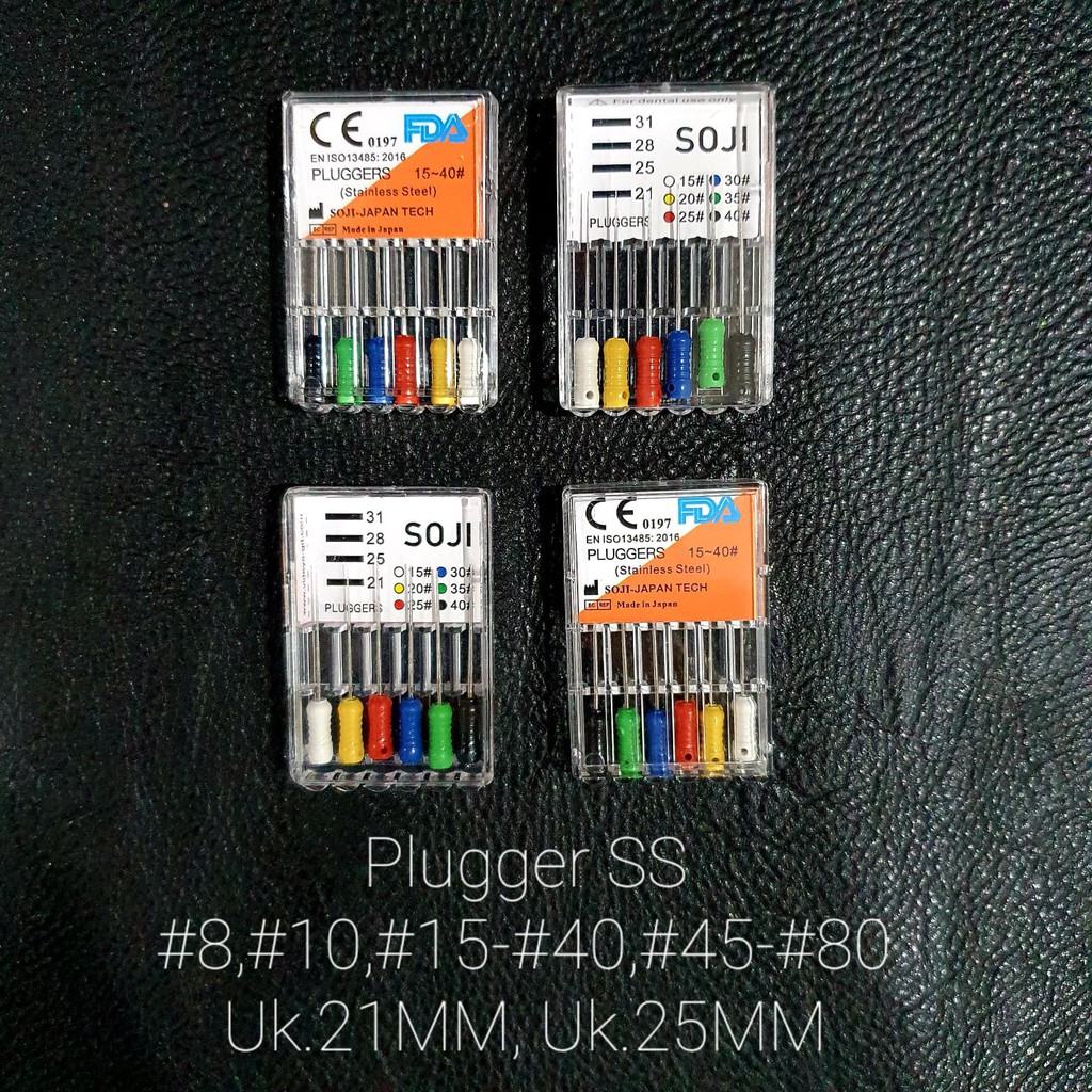 Jual PLUGGER PLUGGERS PLUGER ENDO FILE STAINLESS STEEL JAPAN TECH ...