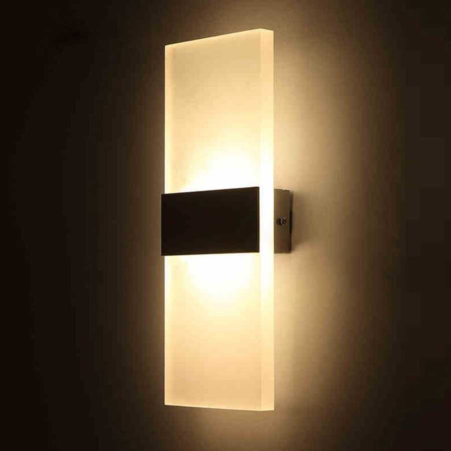 Jual Lampu Hias Dinding LED 3W 3000K Warm lampu tidur lampu kamar lampu ...