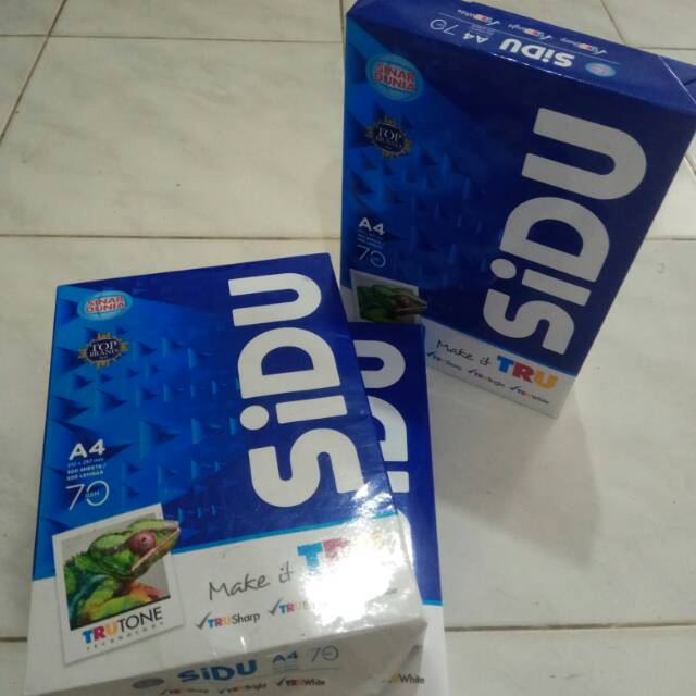 Jual Kertas Sidu A4 70 gram Murah Original | Shopee Indonesia