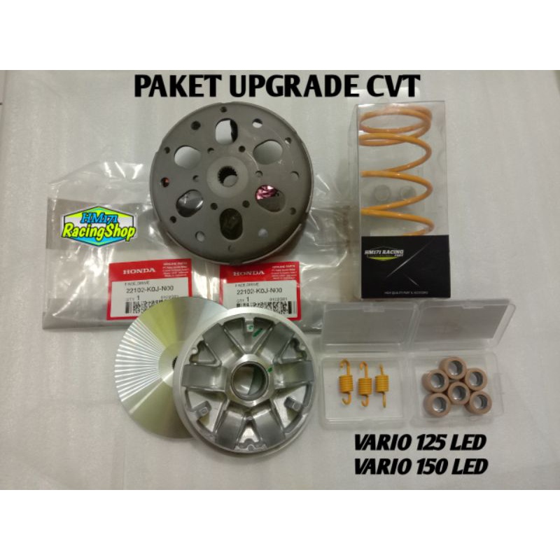 Jual paket upgrade cvt full kirian bubut custom vario125, vario150 | Shopee Indonesia