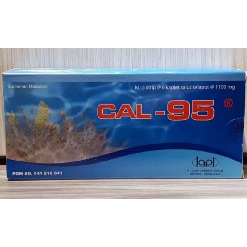 Jual Cal-95 kalsium pertablet | Shopee Indonesia