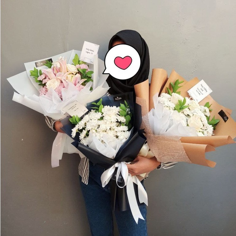 Jual Mix fresh Bouquet Mawar krisan, buket bunga lebaran bogor | Shopee ...