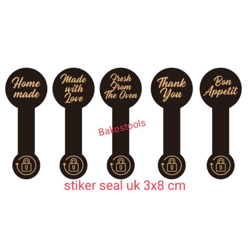 Jual Stiker Sealed Dus/Toples/Botol dll (50 pcs) | Shopee Indonesia