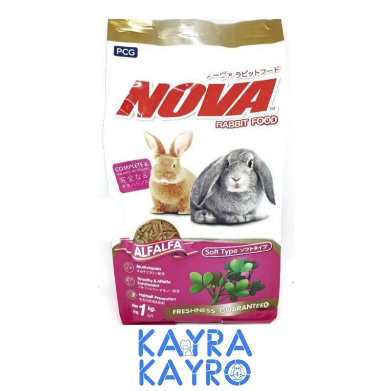 Jual Nova Rabbit Food 1 kg - Makanan Kelinci | Shopee Indonesia