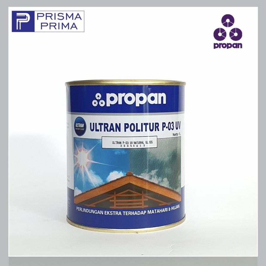 Jual Ultran Politur P-03 UV Cat Kayu P03 Plitur 1 Liter | Shopee Indonesia
