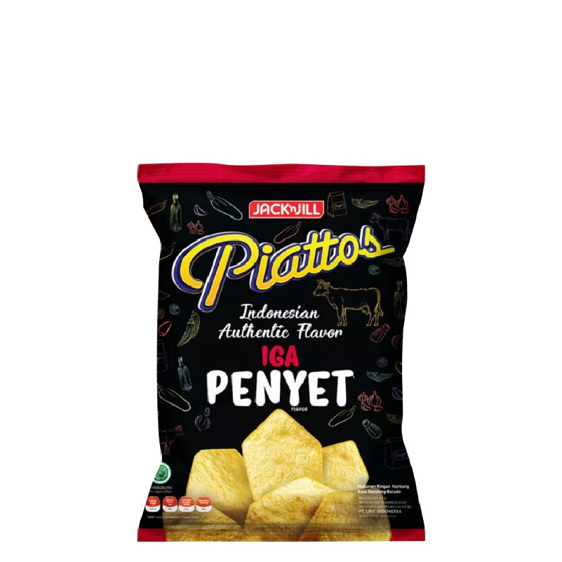 Jual Piattos Snack Rasa Iga Penyet 75 gr | Shopee Indonesia