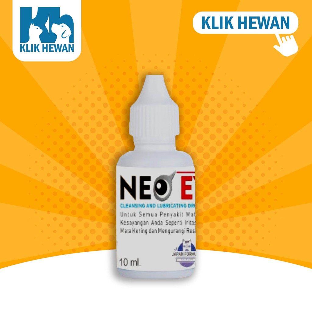 Jual Obat Tetes Mata Kucing & Anjing Neo Eye Drops 10ml | Shopee Indonesia