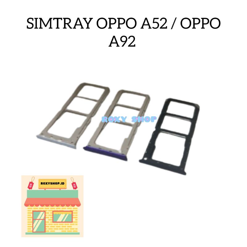 Jual SIMTRAY SLOT SIM CARD TEMPAT KARTU OPPO A52 2020 / A92 2020 SLOT ...