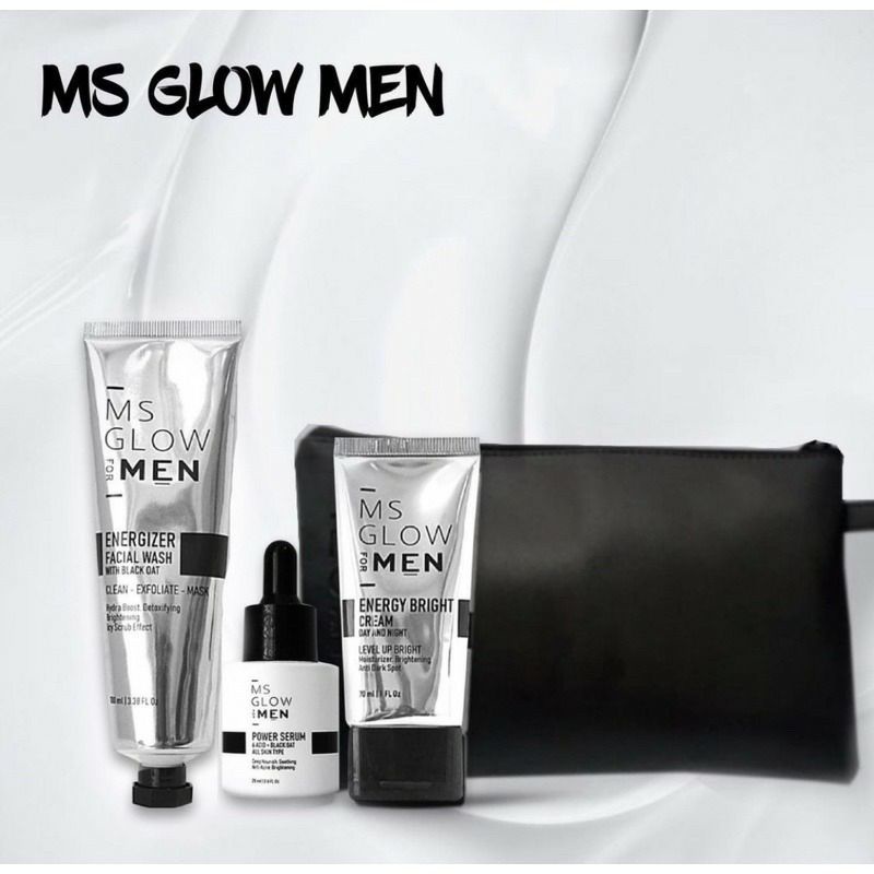 Jual Ms Glow Man Paket Wajah Pria | Shopee Indonesia