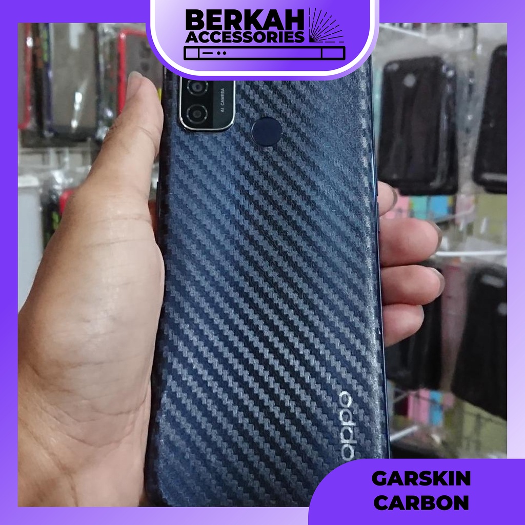 Jual GARSKIN CARBON OPPO RENO 2/RENO 2F/RENO 3/RENO 3 PRO/RENO 4/4 PRO ...