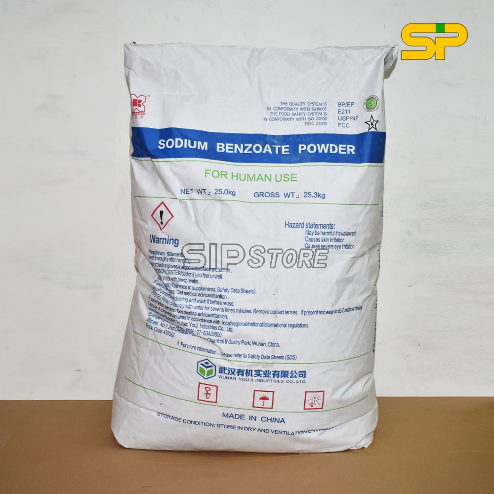 Jual Sodium Benzoate CHN 25 Kilogram | Shopee Indonesia