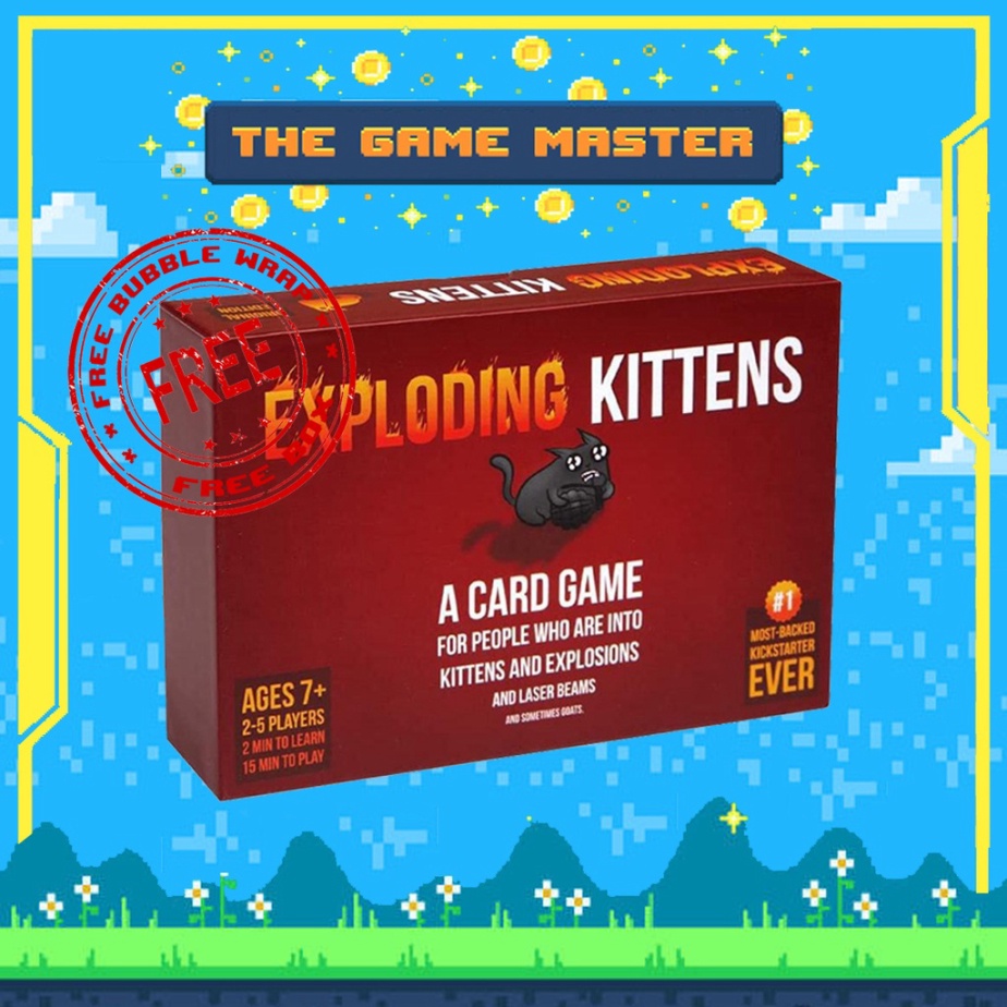 Jual READY STOCK EXPLODING KITTEN Board Card Game EXPLODING NSFW | Shopee Indonesia
