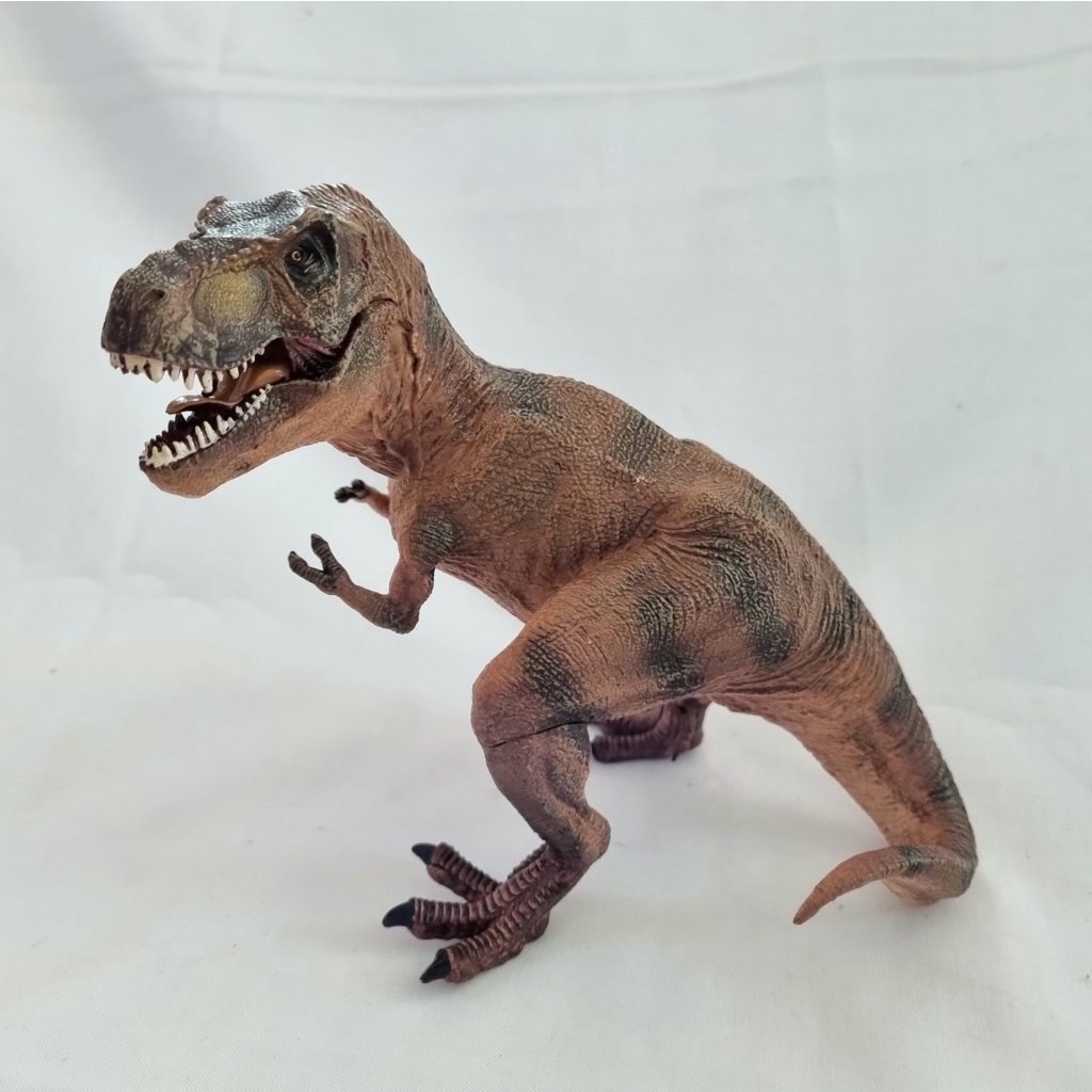 Jual Figure dinosaurus T rex besar hard rubber figur T-Rex ...