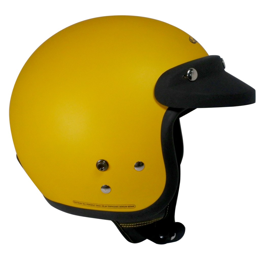 Jual Helm Cargloss Original CFM Retro Half Face - Exotic Yellow Doff ...