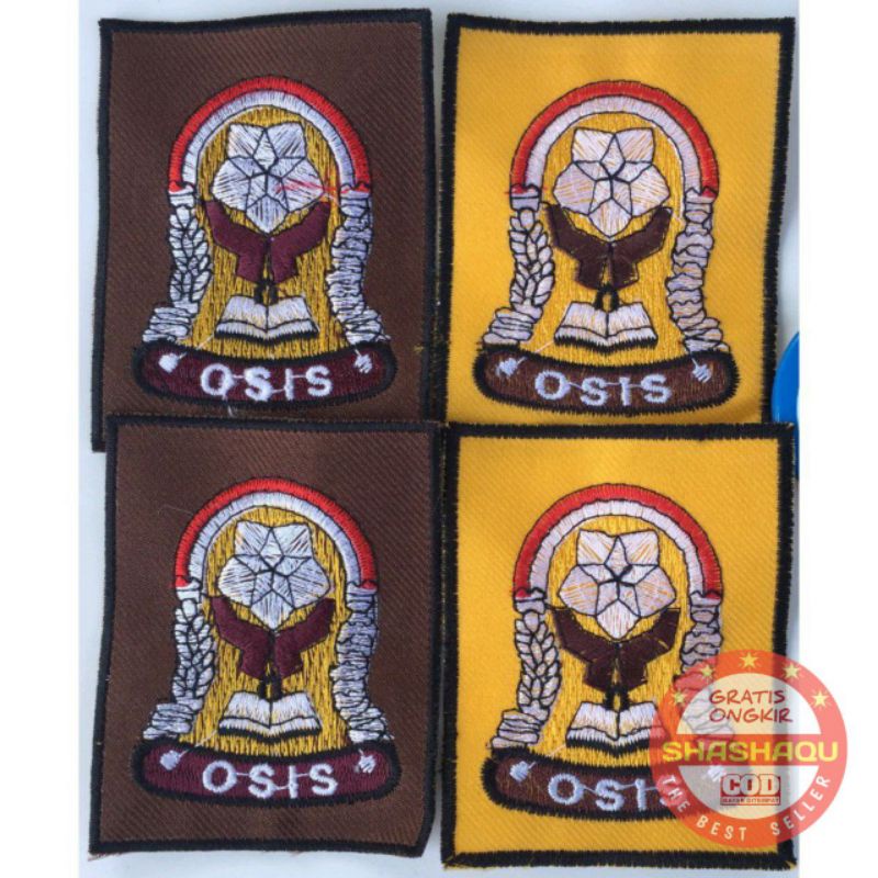 Jual BADGE OSIS BORDIR SAKU SMP SMA | Shopee Indonesia