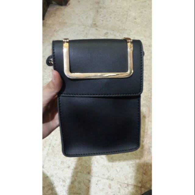Jual tas hp hitam | Shopee Indonesia