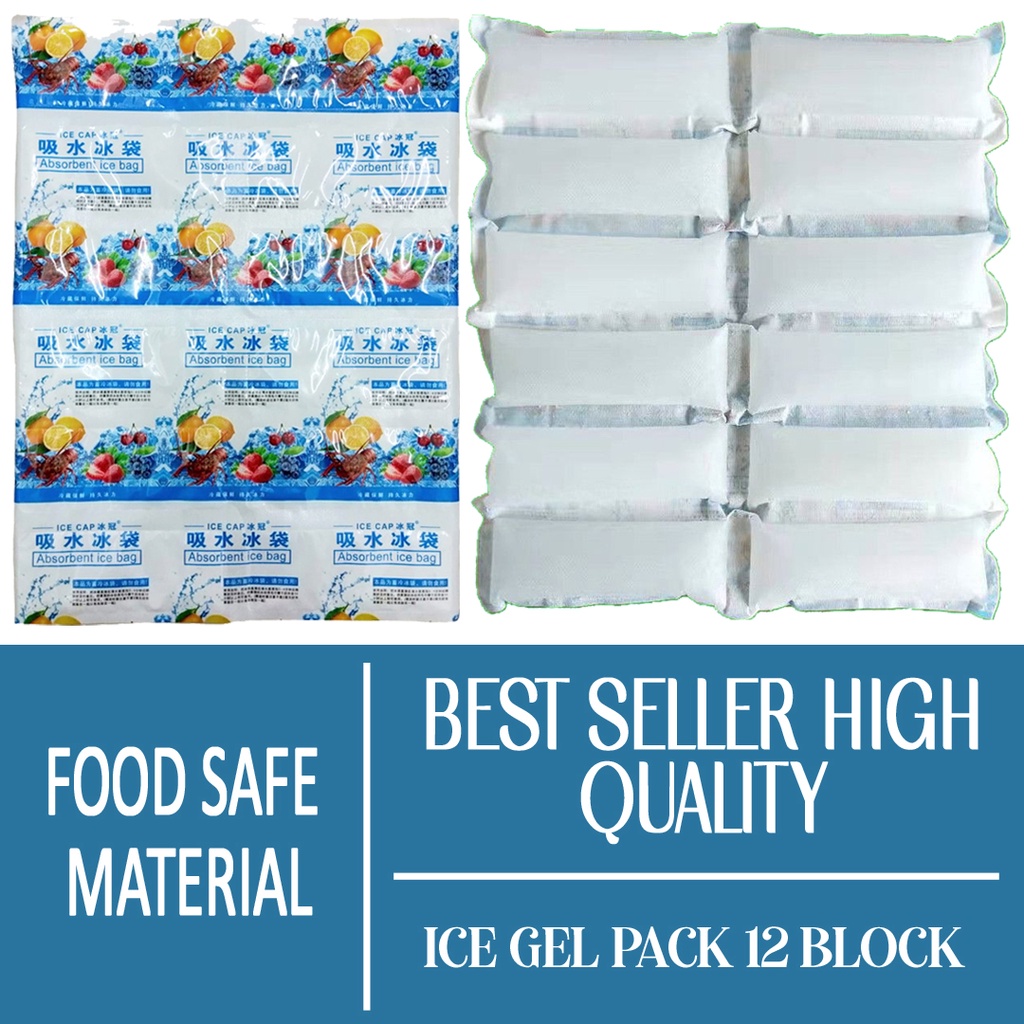Jual Ice Gel Ice Pack Thermafreeze Lembaran Pengganti Dry Ice Cooler ...